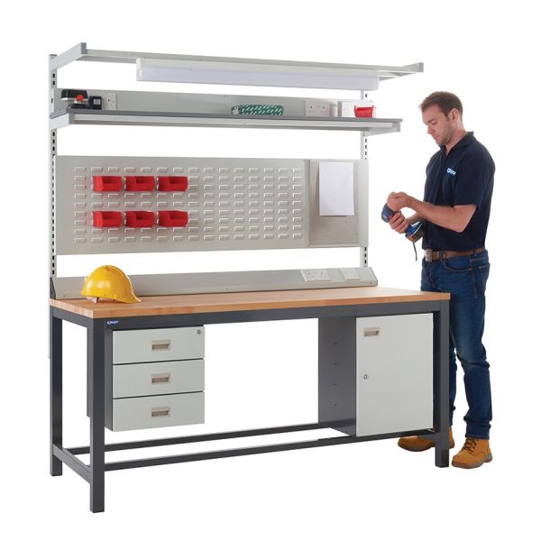 Heavy Duty Workbenches - UK Manufactured Tough Steel Benches | Shrewd ...