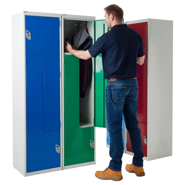 Z-Door Lockers - UK Manufactured Steel Storage | Shrewd Industrial Limited